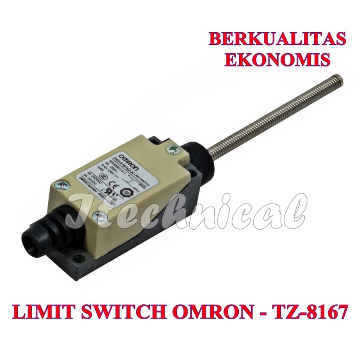 Jual Limu Limit Switch Omron Tz-8167 / Limit Switch D4V Tz Omron | Shopee Indonesia