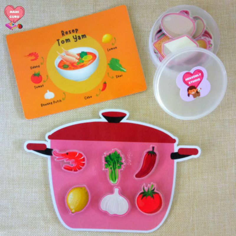 Jual Mainan Masak-Masakan Bermain Peran Anak TK - Pretend Play Dengan ...