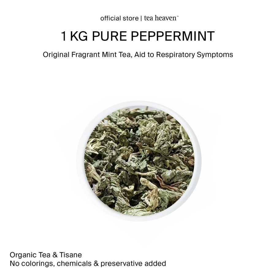 Jual Tea Heaven Pure Peppermint Tisane Bulk | Shopee Indonesia