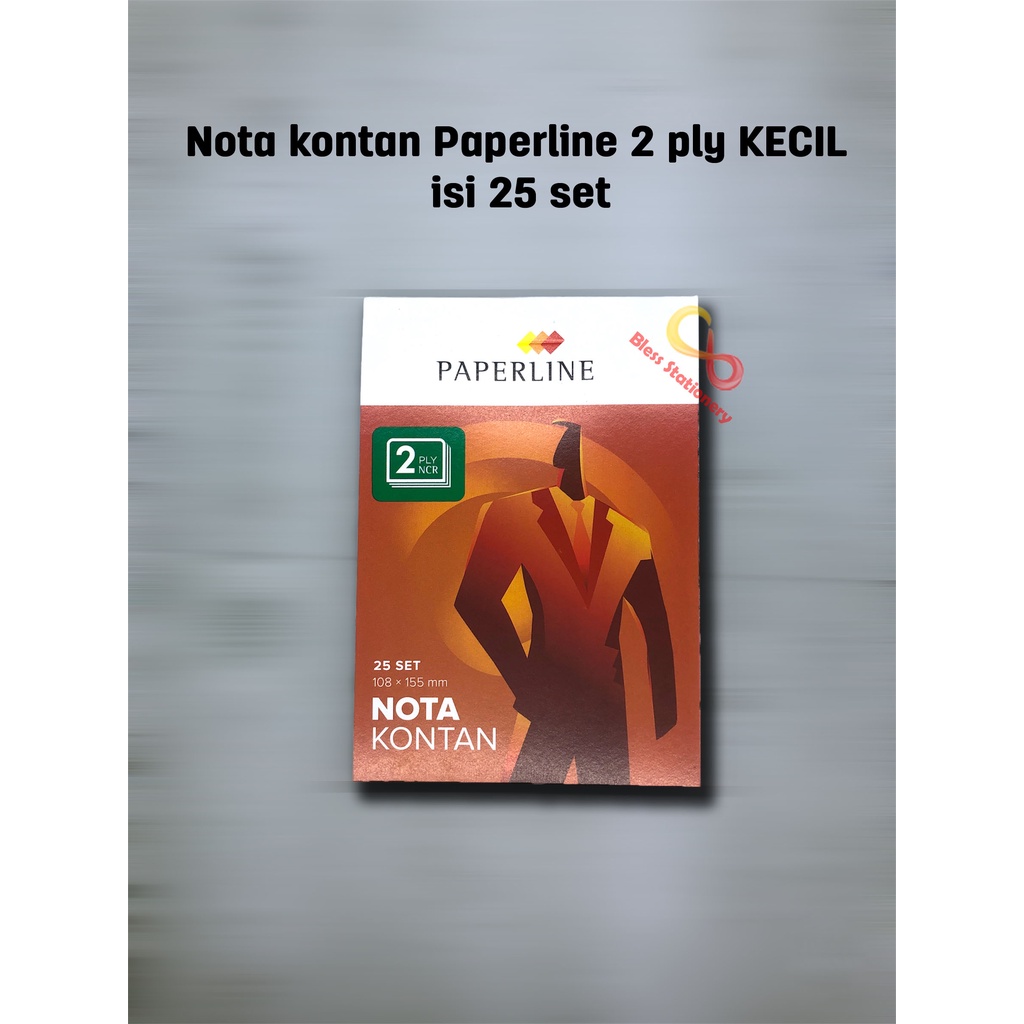 Jual Buku nota Paperline 2 ply KECIL Buku nota kontan 2 rangkap buku ...