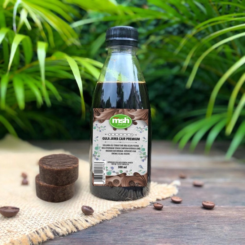 Jual MSH Gula Jawa Cair Premium 300ml | Shopee Indonesia
