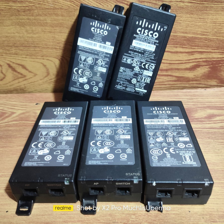 Jual Poe adaptor Cisco Aironet AIR-PWRINJ5 Power injector 48v 0.32a ...