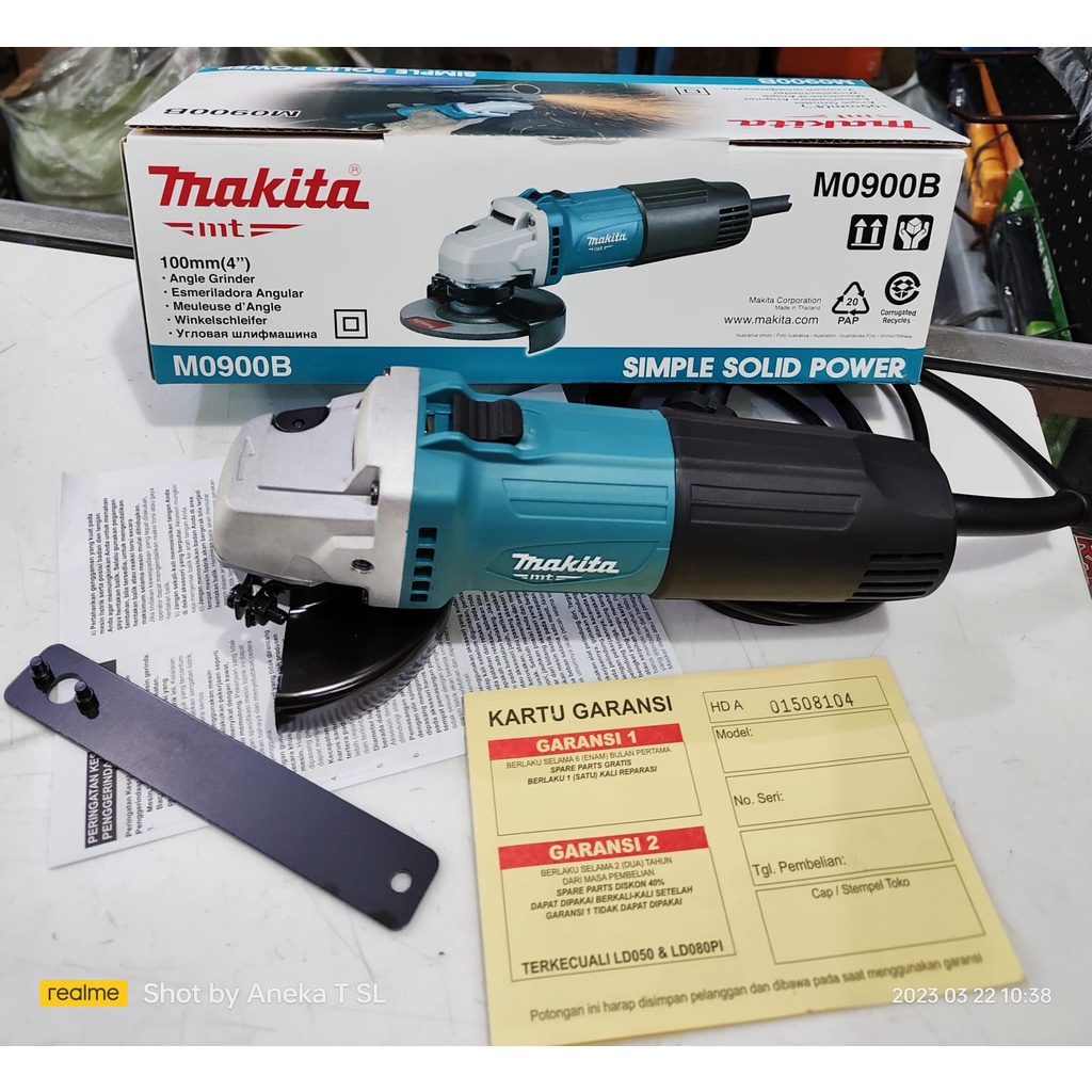 Jual Gerinda Makita M0900B 4" Gerinda M0900B Makita | Shopee Indonesia