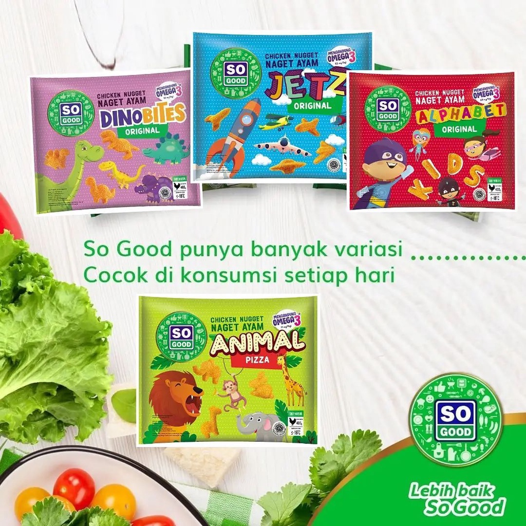 Jual SO GOOD KARAKTER VARIANS (NUGGET ANIMAL/ NUGGET DINO/ NUGGET JETZ ...