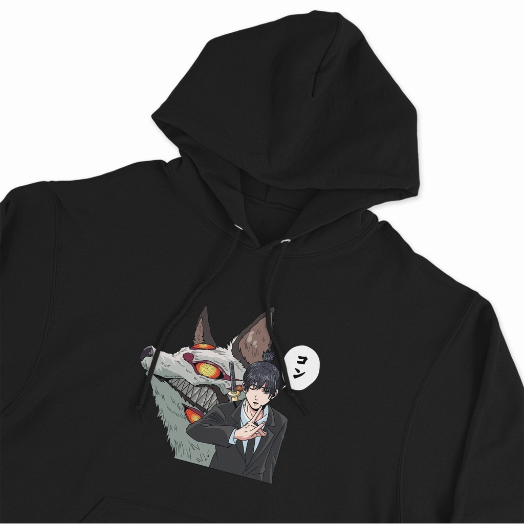 Jual HOODIE SWEATER AKI HAYAKAWA KON FOX DEVIL CHAINSAW MAN ANIME MANGA ...