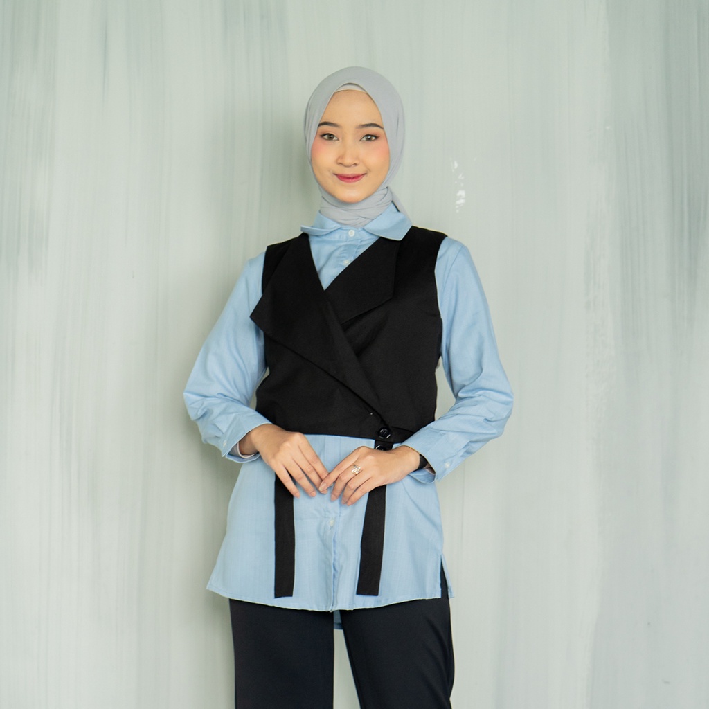 Jual TUNIQUE | HAZEL 3.0 | Elga Atasan Blouse Wanita Kekinian Terbaru ...