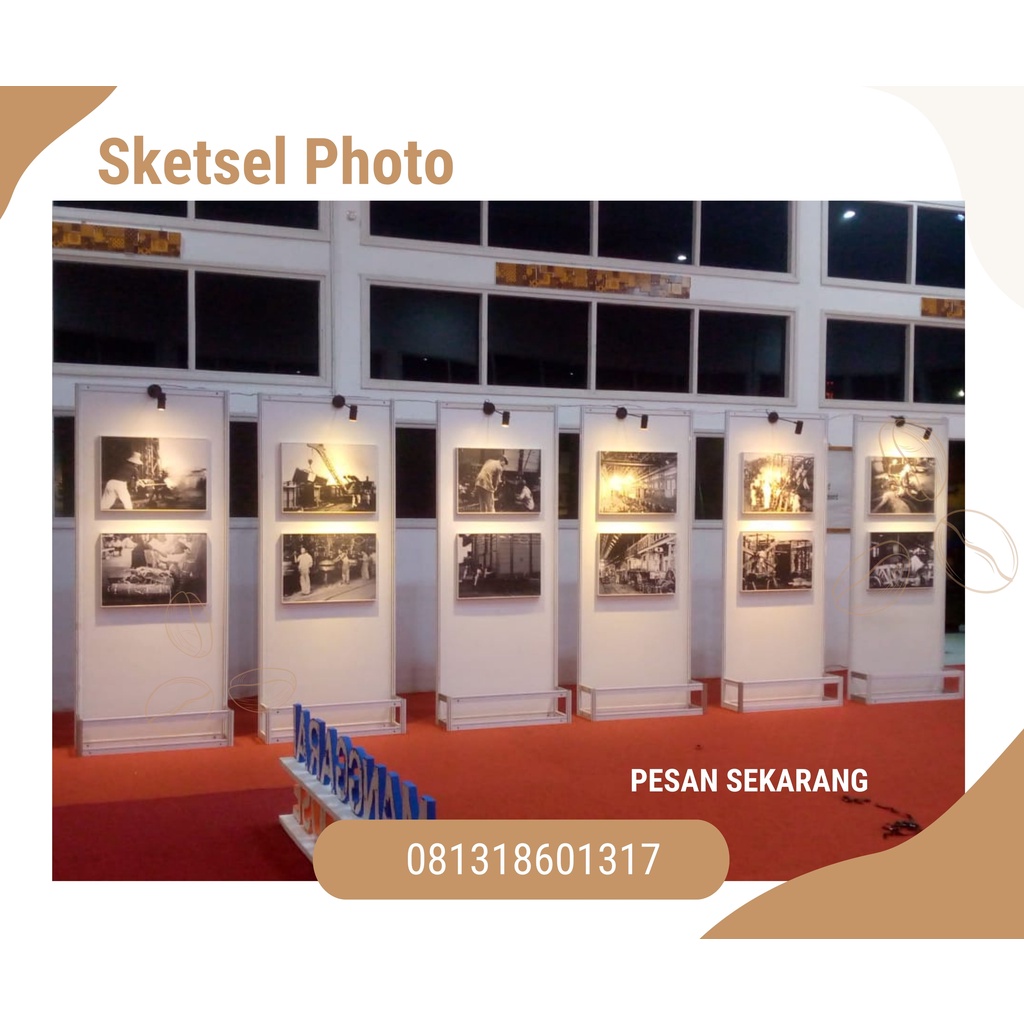 Jual Panel photo jakarta panel pameran panel lukisan sketsel photo ...