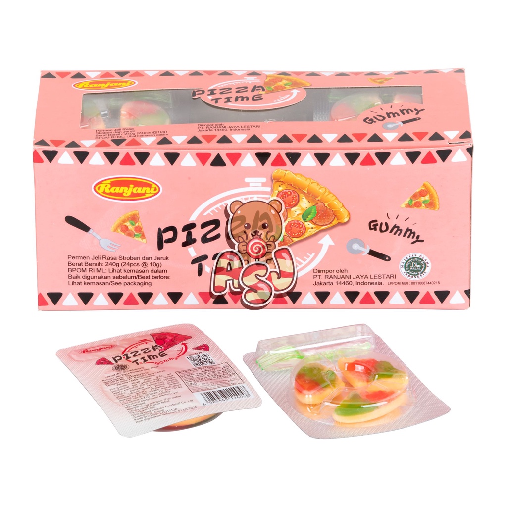 Jual PERMEN RANJANI PIZZA TIME ISI 24 X 10GR | Shopee Indonesia