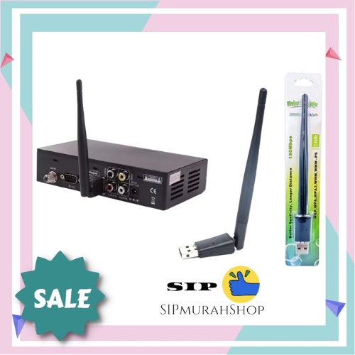 Jual USB Wifi Set Top Box Antena Dongle STB PC Laptop Penguat Signal Tv ...