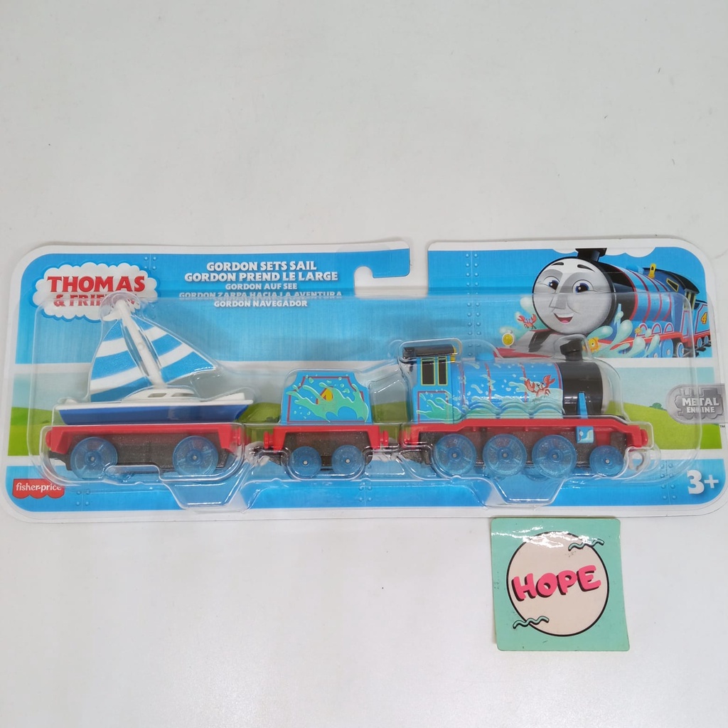 Jual Thomas and Friends Metal Engine Gordon Sets Sail Original Fisher ...