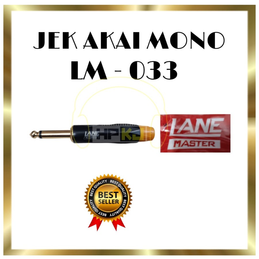 Jual JACK JEK AKAI MONO LANE MASTER jack toa mono lane master LM-033 ...