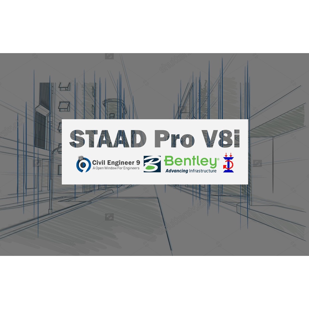 Jual Bentley STAAD.Pro V8i SS6 v20 For Mac Macbook & Windows (termasuk ...