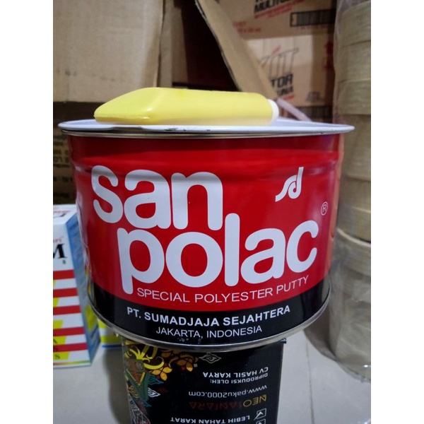 Jual Dempul san polac 1kg | Shopee Indonesia