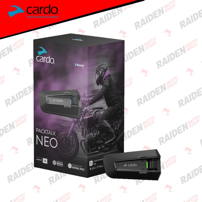 Jual Cardo Packtalk Neo JBL Intercom Bluetooth | Shopee Indonesia