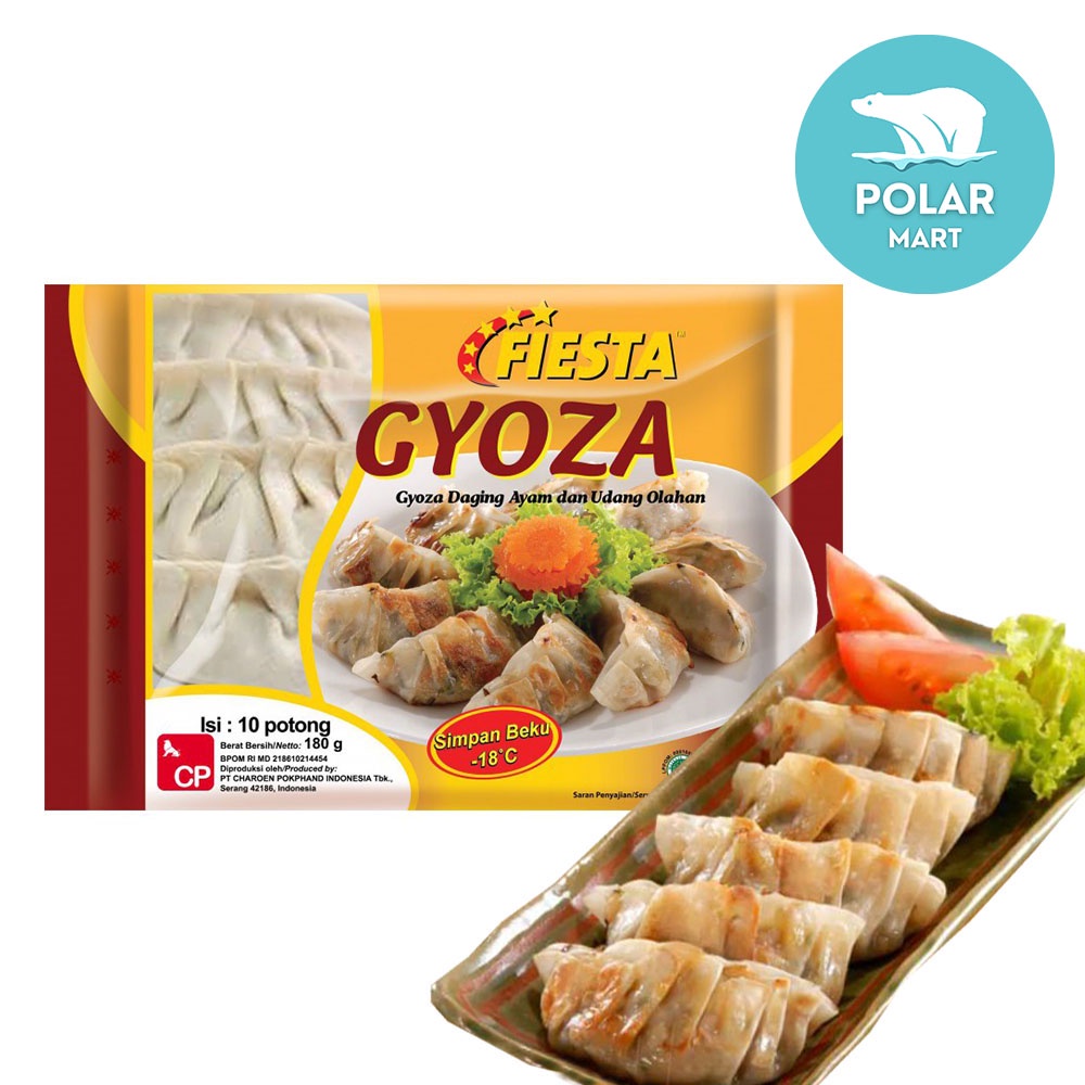 Jual Fiesta Gyoza Daging Ayam dan Udang Olahan 180 Gram (FROZEN FOOD ...