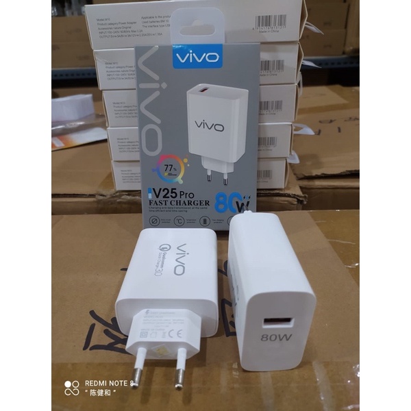 Jual Original Batok Charger Super Vooc Fast Charging 80W Travel Adaptor ...