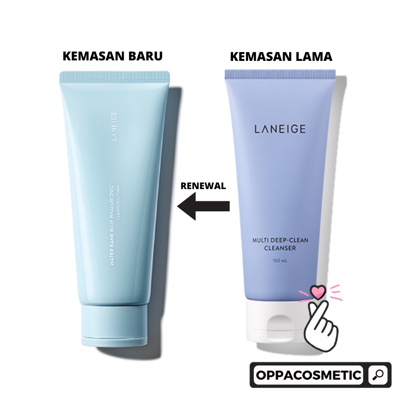 Jual Laneige Multi Deep Clean Cleanser 150ml | Water Bank Blue ...