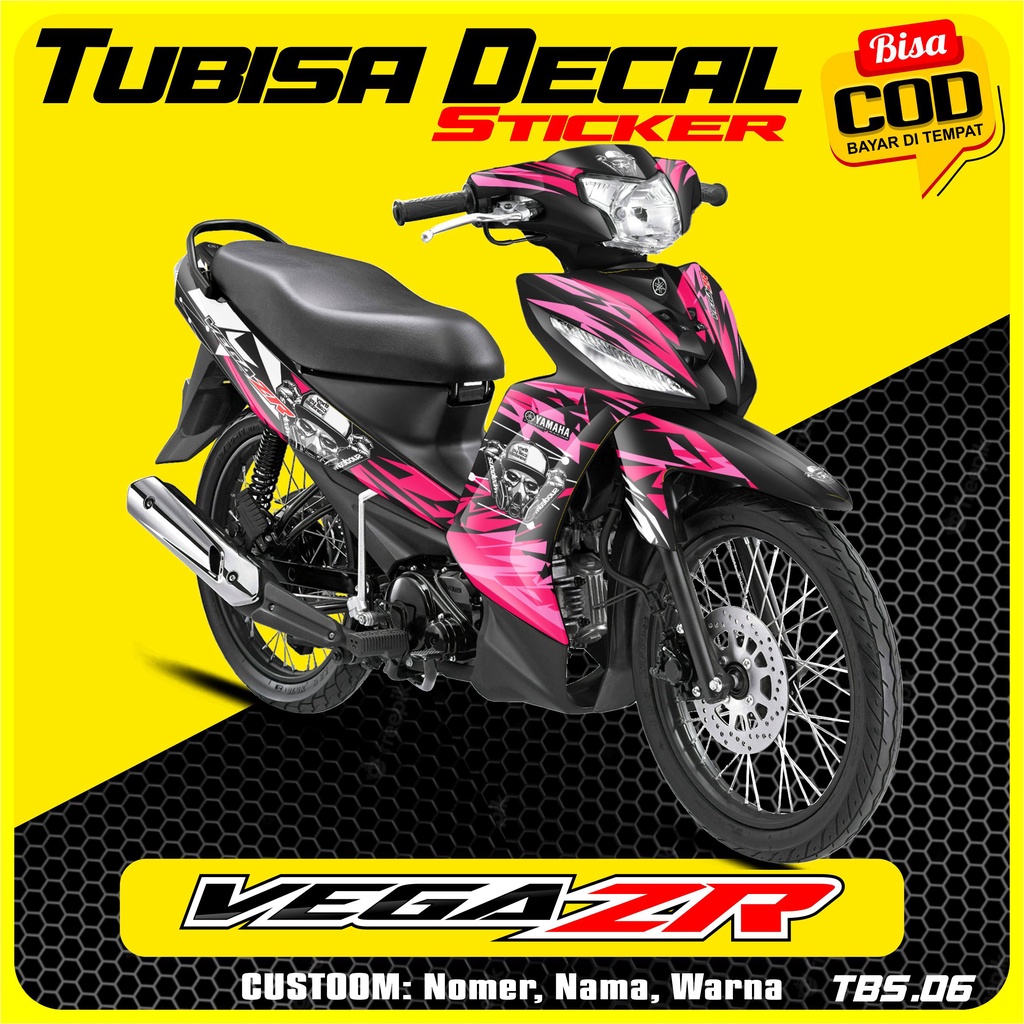 Jual Decal Stiker Full Body Vega ZR - Dekal Sticker Striping Vega ZR ...
