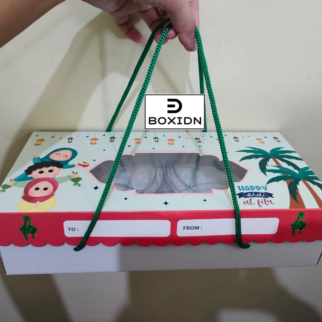 Jual Exclusive Box Lebaran 2 toples 500gr Box Cookies Lebaran Premium ...