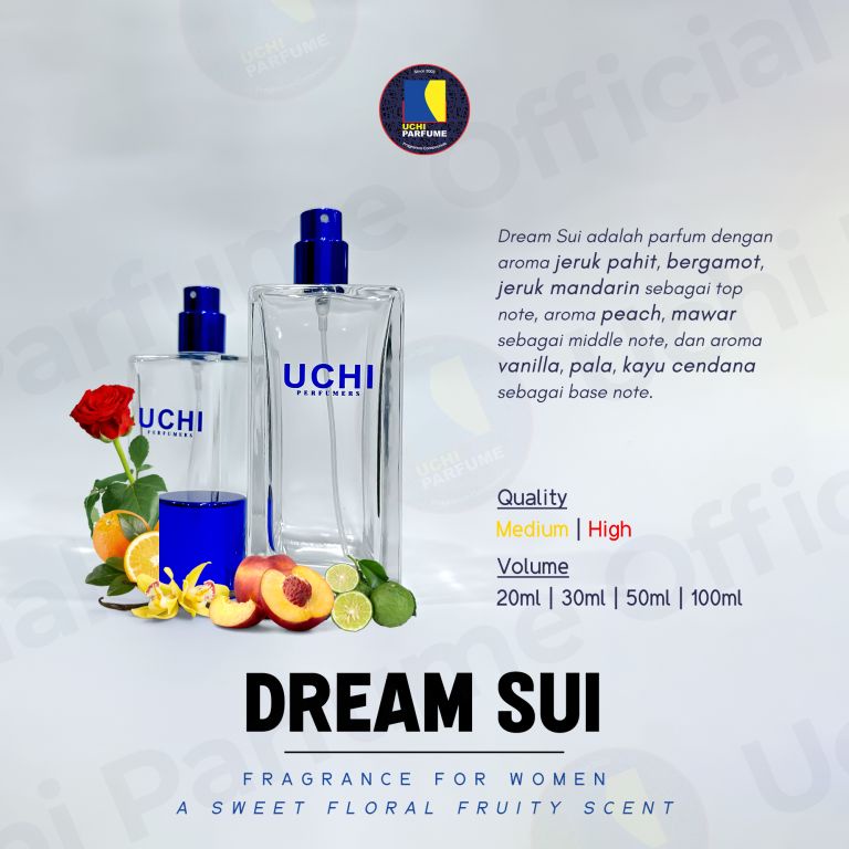 Jual Uchi Parfume Dream Sui (20ml,30ml,50ml,100ml) | Shopee Indonesia