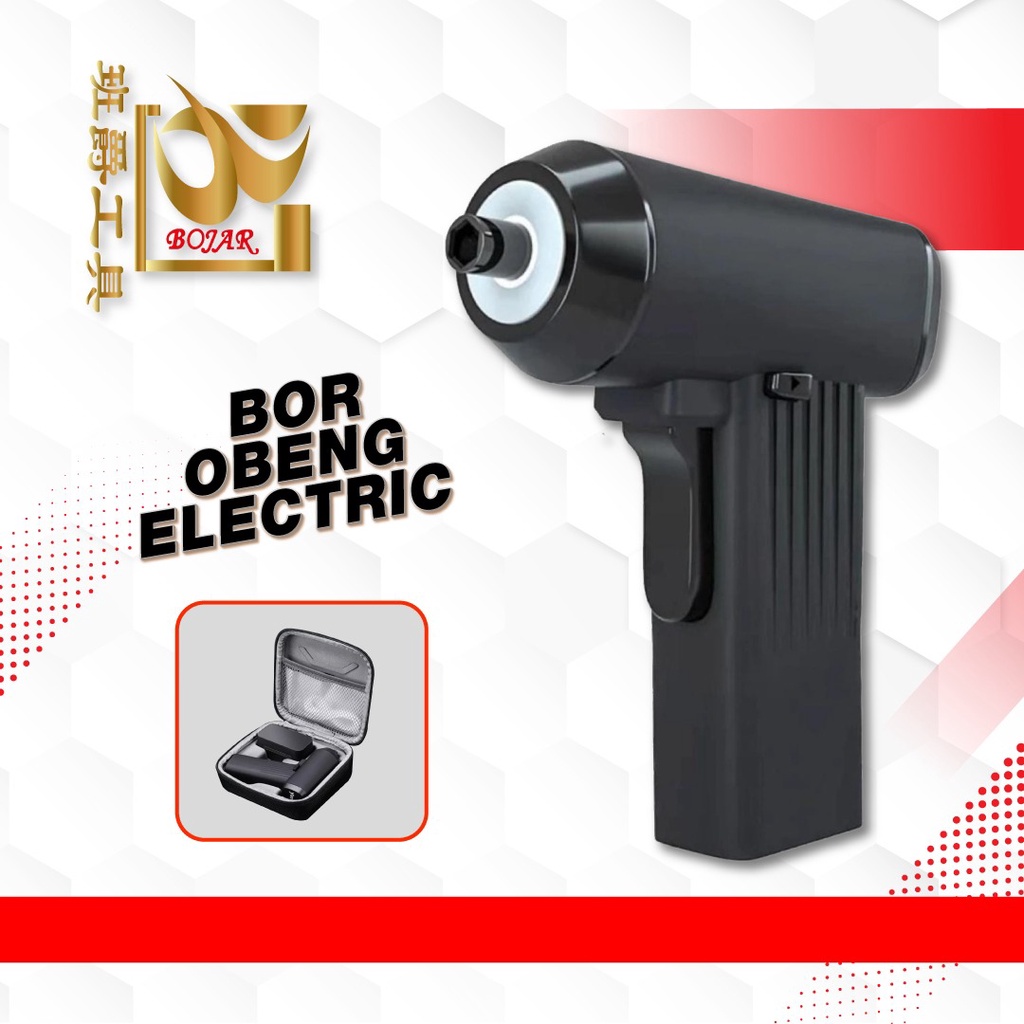 Jual Bor Obeng Listrik Bojar / Electric Screwdriver Portable Bor ...