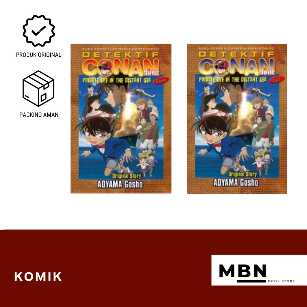 Jual Komik DETEKTIF CONAN MOVIE: PRIVATE EYE IN THE DISTANT SEA (FIRST & LAST) Ori | Shopee ...