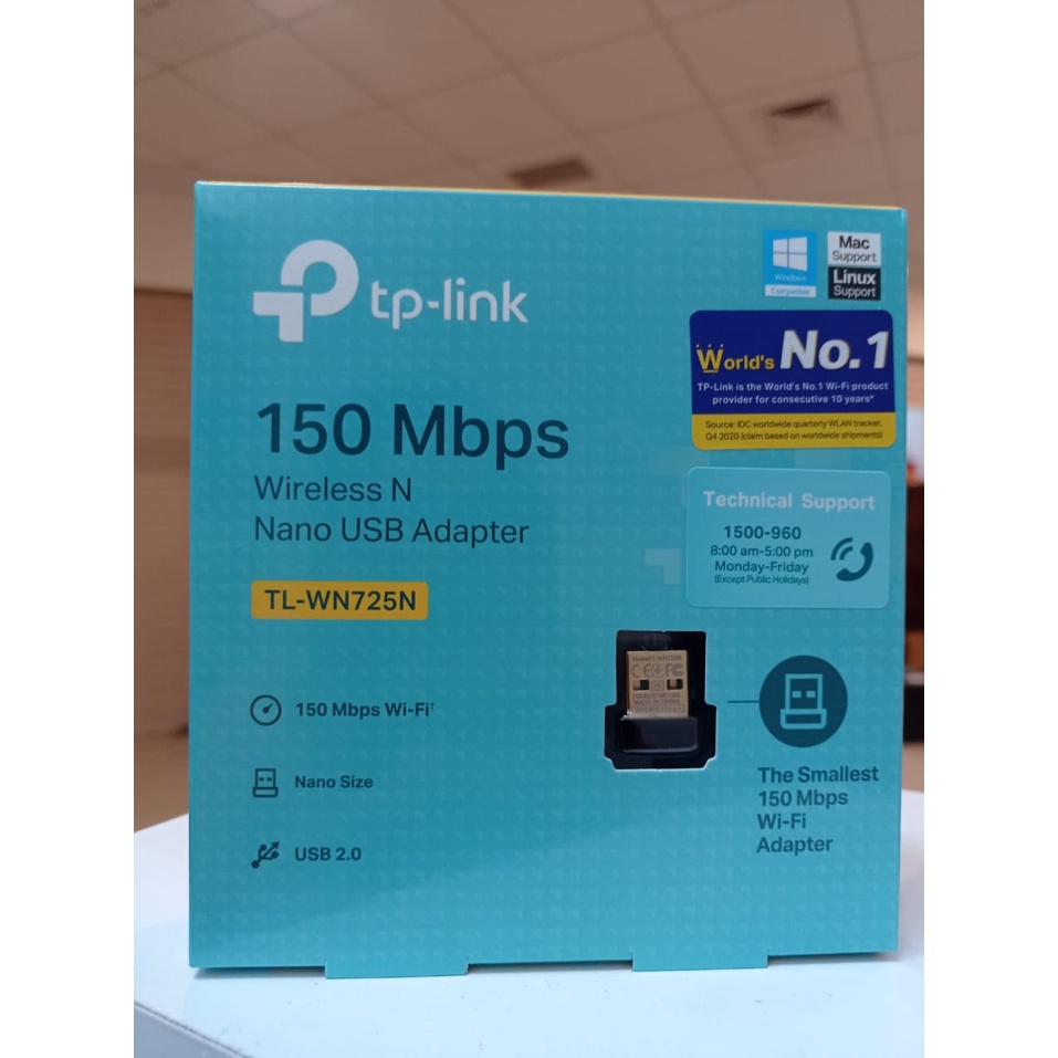 Jual TP-LINK TL-WN725N Nano USB Wireless Adapter 150 Mbps | Shopee Indonesia