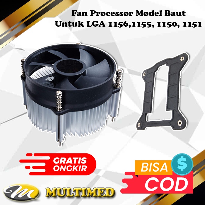 Jual Fan Processor Baut Untuk LGA 1156, 1155, 1150, 1151 Copotan PC ...
