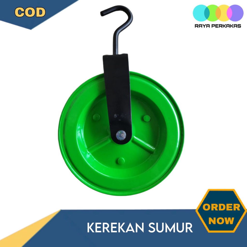 Jual Kerekan timba katrol sumur / kuat beban air roda kualitas bagus ...