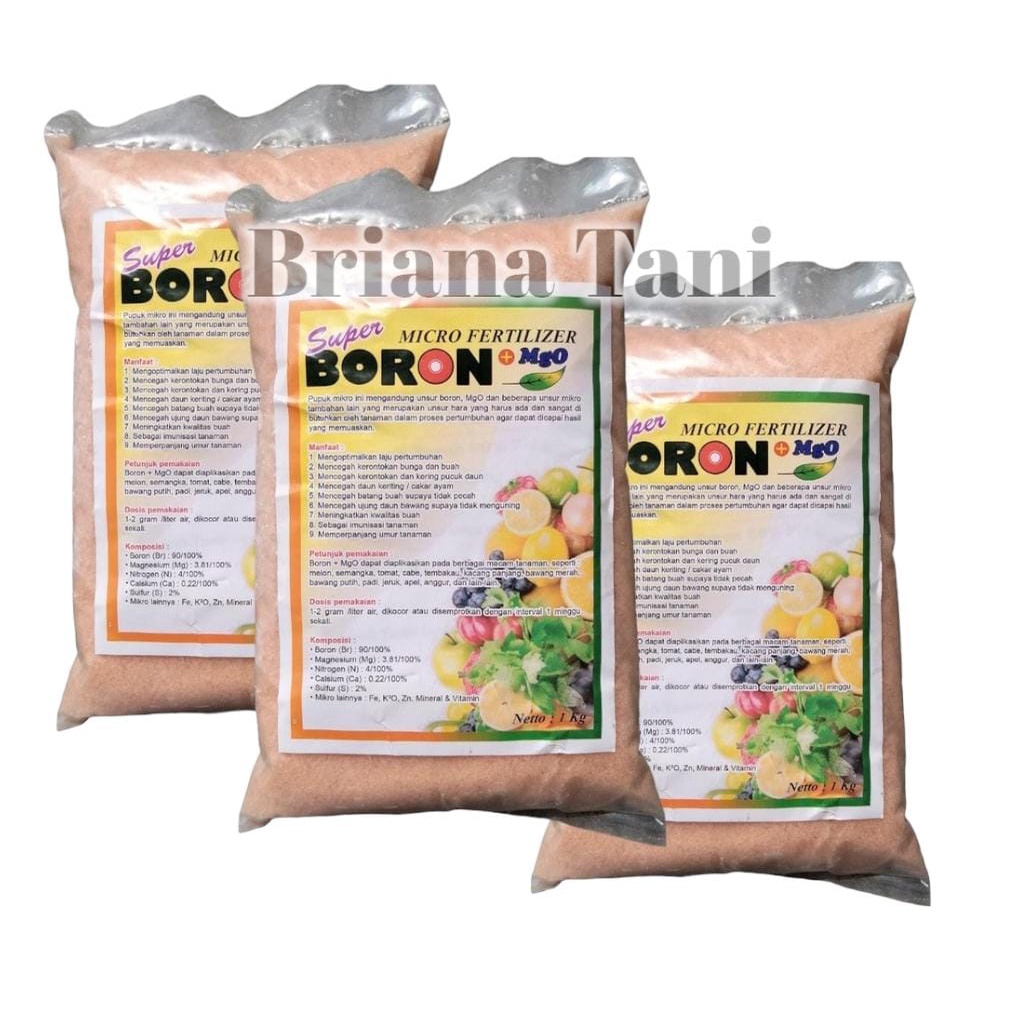 Jual Pupuk Super BORON + MgO 1Kg | Shopee Indonesia