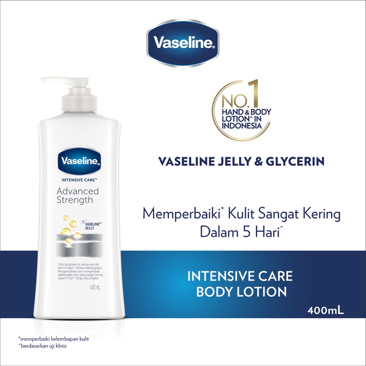 Jual Vaseline Body Lotion Intensive Advanced Strength Perbaiki Kulit