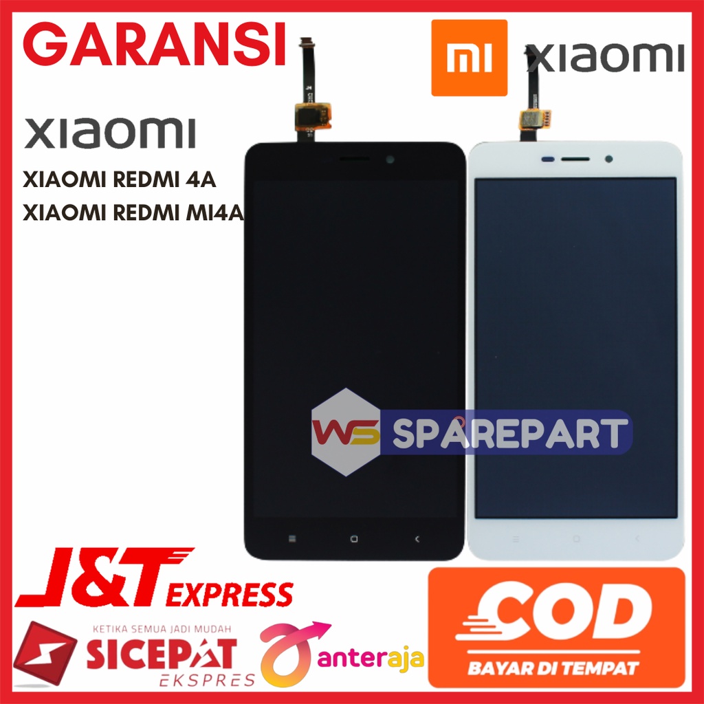 Jual LCD XIAOMI REDMI 4A / MI4A - ORIGINAL FULLSET | Shopee Indonesia