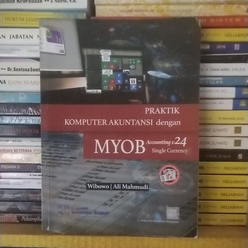 Jual buku praktek komputer akuntansi dengan MYOB accounting 24 single currency | Shopee Indonesia