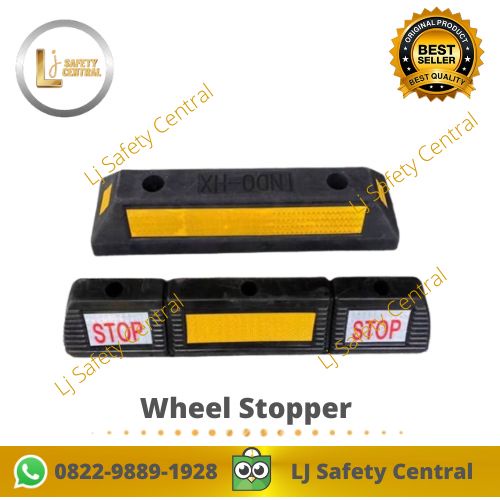 Jual STOP WHEEL CAR Stopper Kuning Hitam Penahan - Ganjal Ban Stopper ...