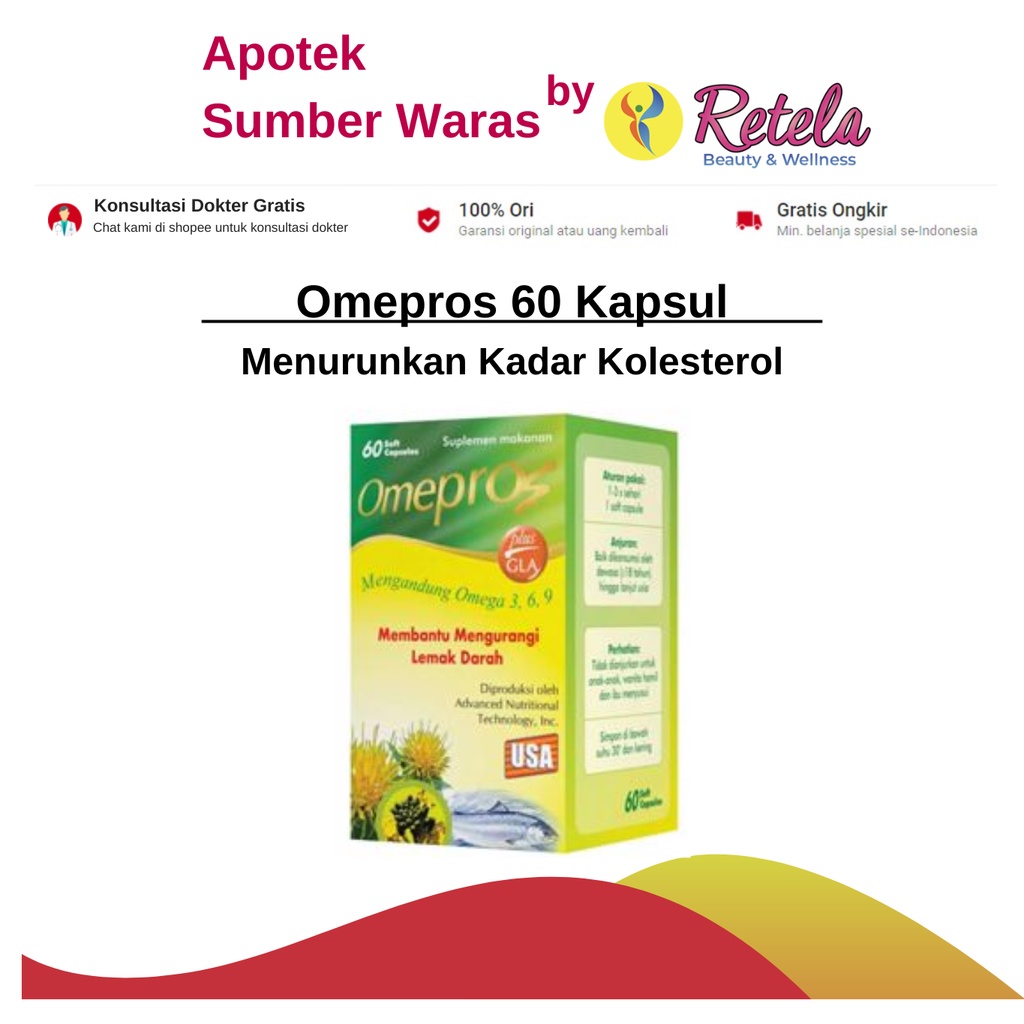 Jual OMEPROS 60 SOFT CAPSUL | Shopee Indonesia