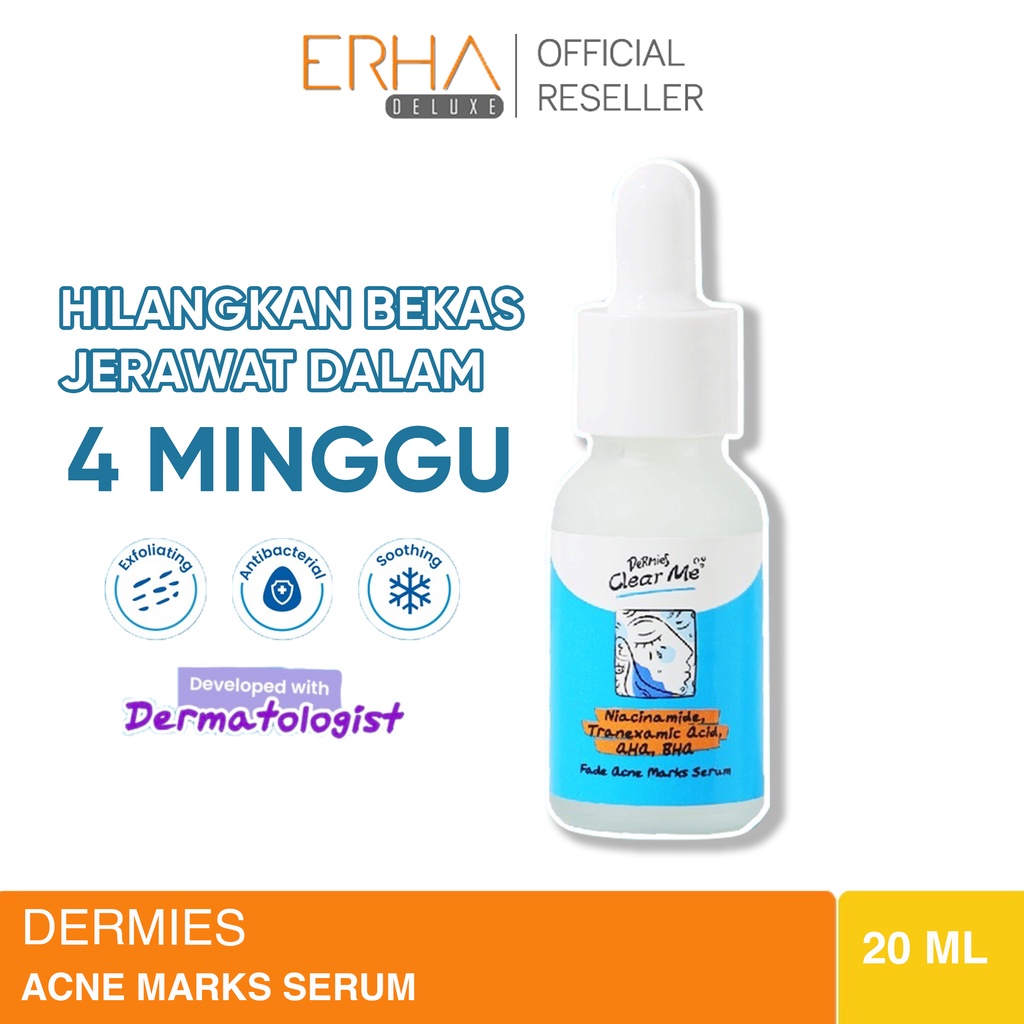 Jual Dermies Clear Me Fade Acne Marks Serum + Niacinamide - Pudarkan ...