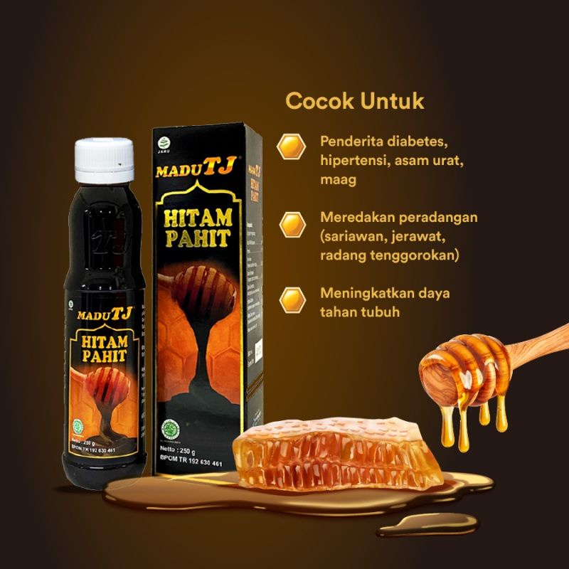 Jual Madu TJ Hitam 250gram | Shopee Indonesia