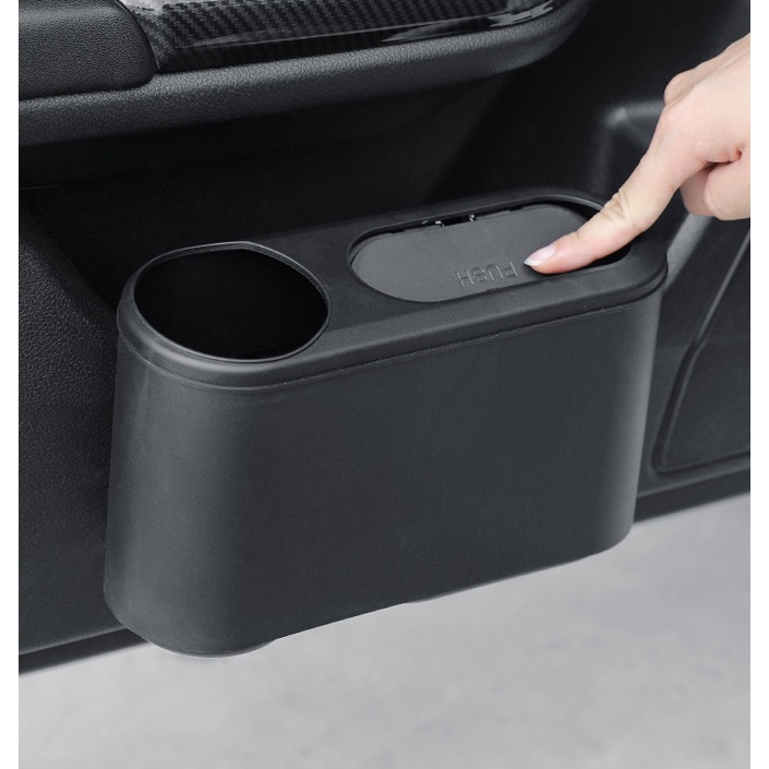 Jual Tempat Sampah Car Trash Can Mobil Cup Holder Mobil Multifungsi Car ...