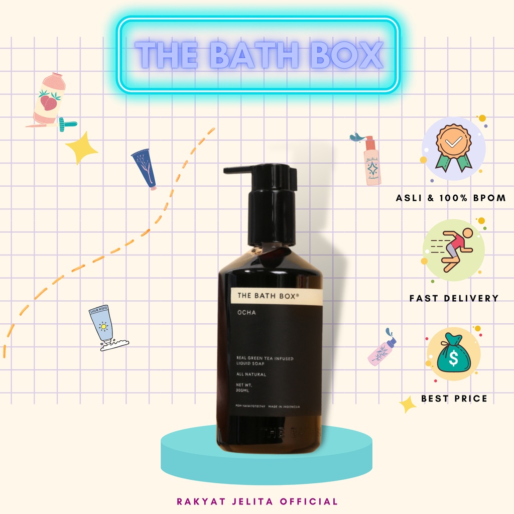 Jual The Bath Box Body Wash Ocha Liquid Soap 300ml | Shopee Indonesia