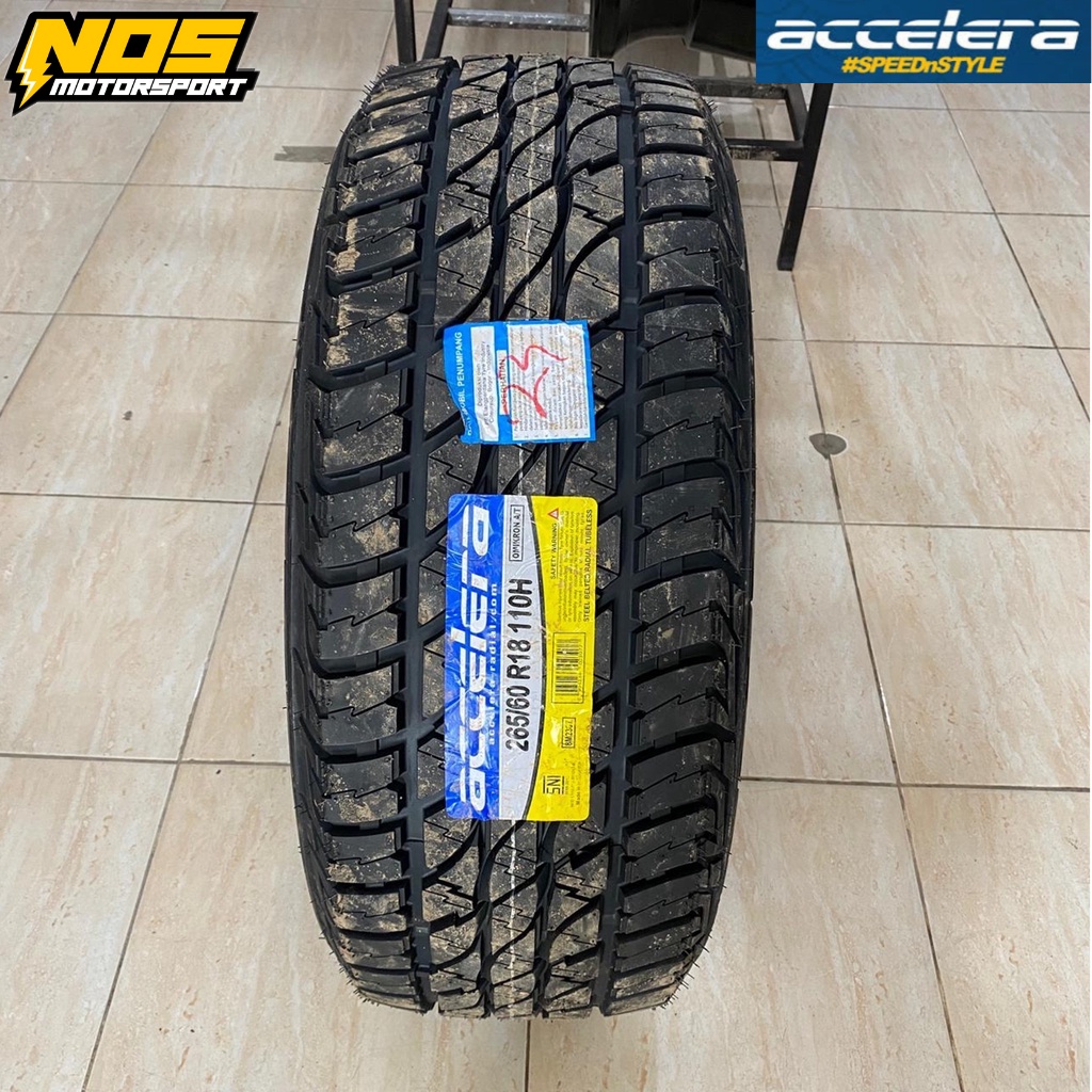 Jual BAN STANDAR PAJERO, FORTUNER, MEREK ACCELERA OMIKRON A/T UKURAN ...