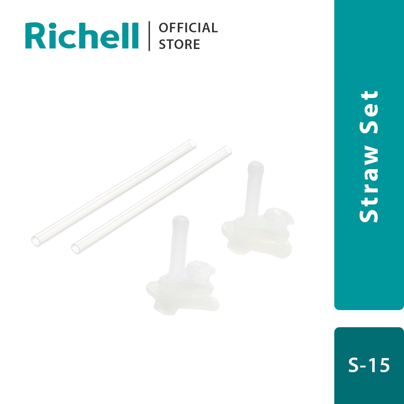 Jual RICHELL - Straw Set S-15 (2 sets) | Shopee Indonesia