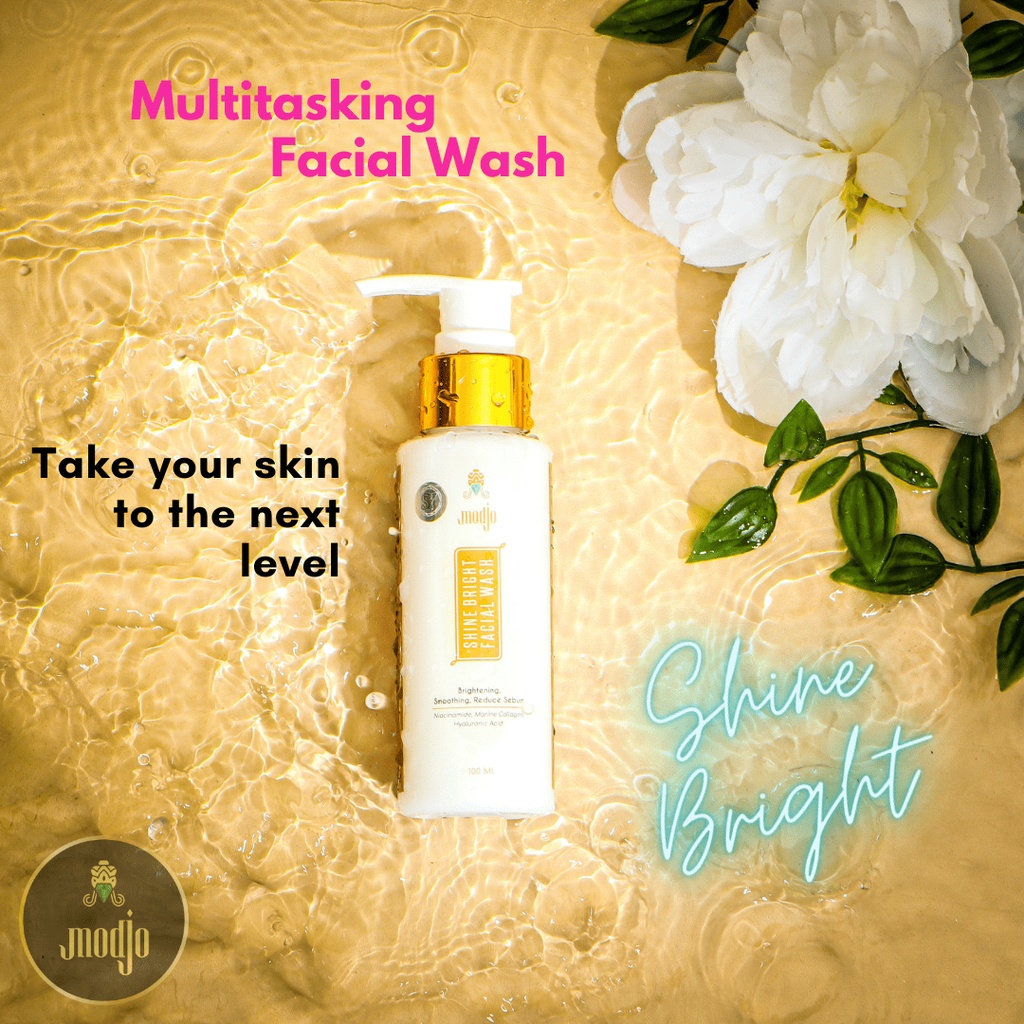 Jual Modjo Shine Bright - Multitasking Facial Wash - Cleansing ...