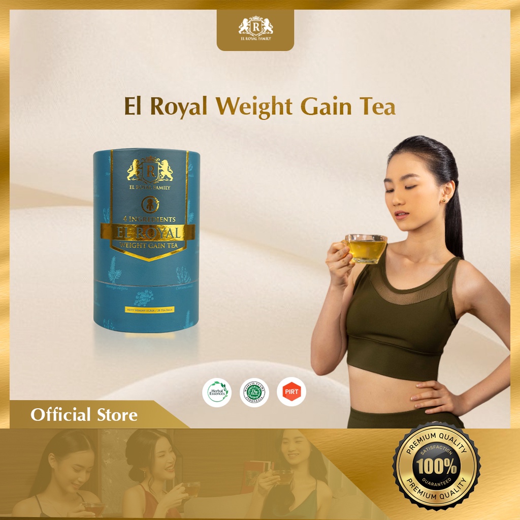 Jual El Royal Weight Gain Tea - Teh Penggemuk | Shopee Indonesia