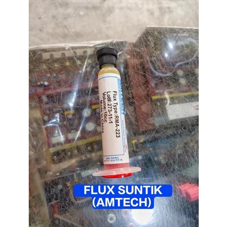 Jual Flux AMTECH Solder Pasta Suntik RMA-223 10cc | Shopee Indonesia