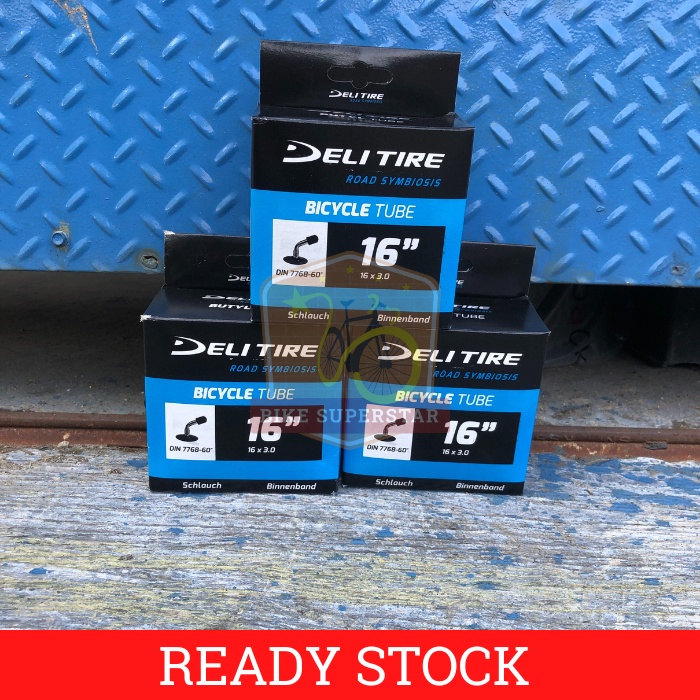 Jual Ban Dalam Sepeda Listrik 16 x 3.0 Swallow Deli Tire Pentil Bengkok Selis | Shopee Indonesia