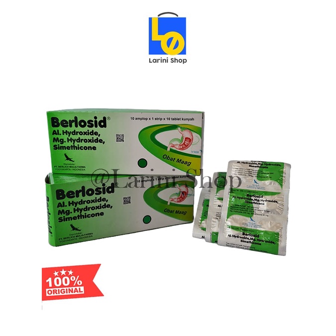 Jual BERLOSID TABLET (BOX) BERLICO | Shopee Indonesia