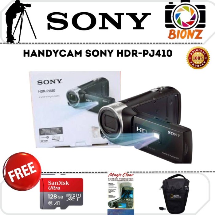 Jual HANDYCAM SONY PJ-410 / HANDYCAM SONY PJ410 | Shopee Indonesia