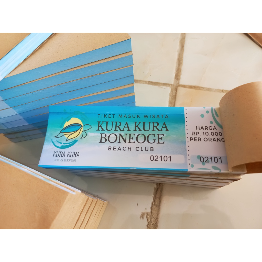 Jual 1 Hari Jadi Karcis Parkir Retribusi Tiket Wisata Kupon Hadiah ...