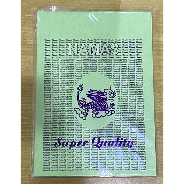 Jual Kertas Buffalo Naga Mas/ Namas A4 Tebal [Per 1 Pak isi 100 Lembar ...