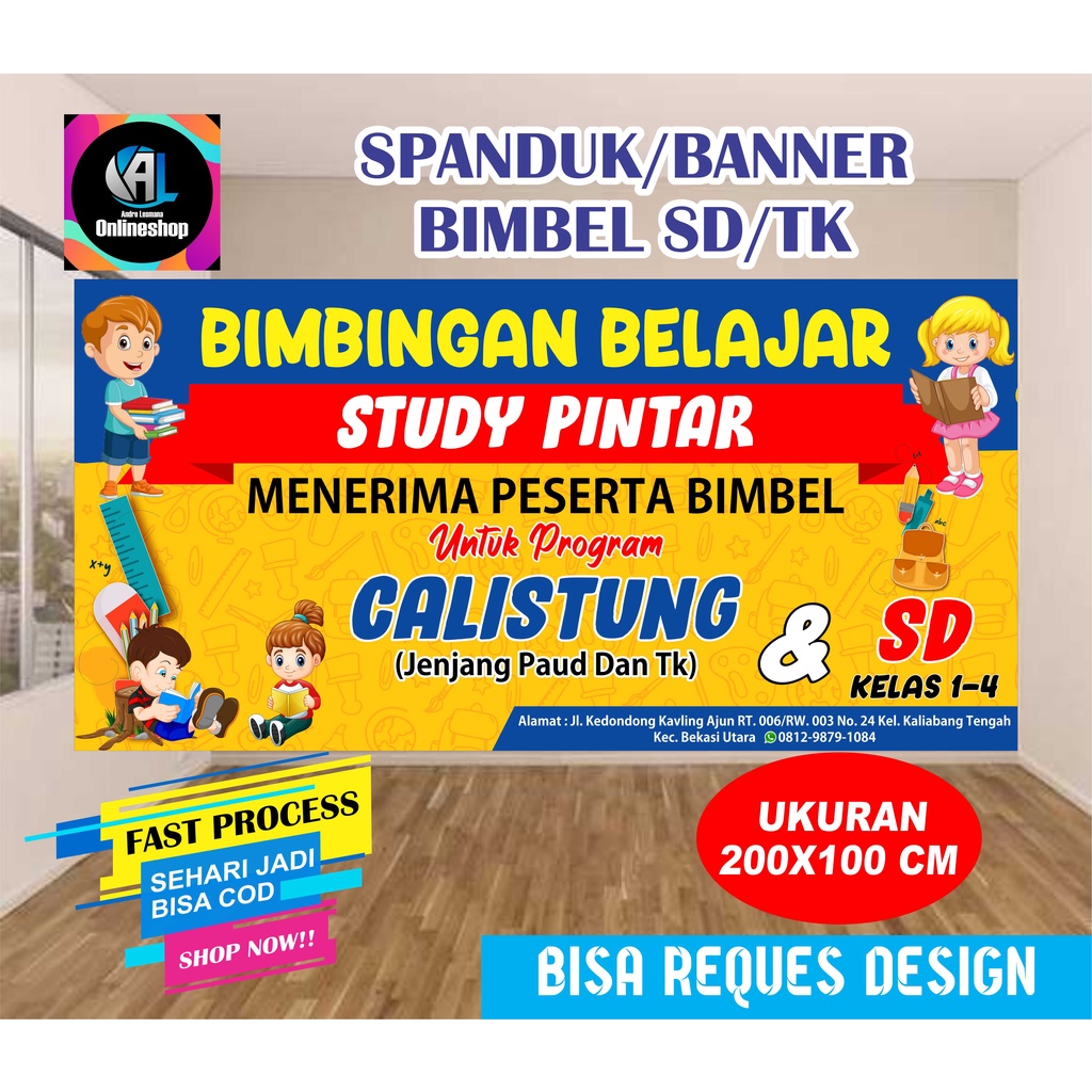 Jual Spanduk Banner Bimbel Terbaru | Shopee Indonesia
